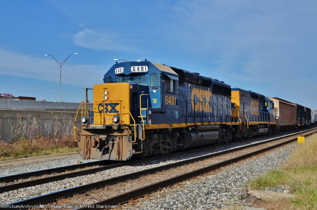 CSX 6481 & 2276